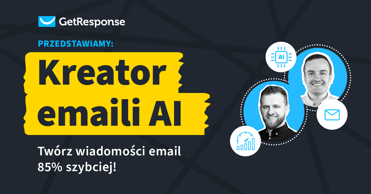 Przedstawiamy: Kreator emaili AI | Webinar GetResponse