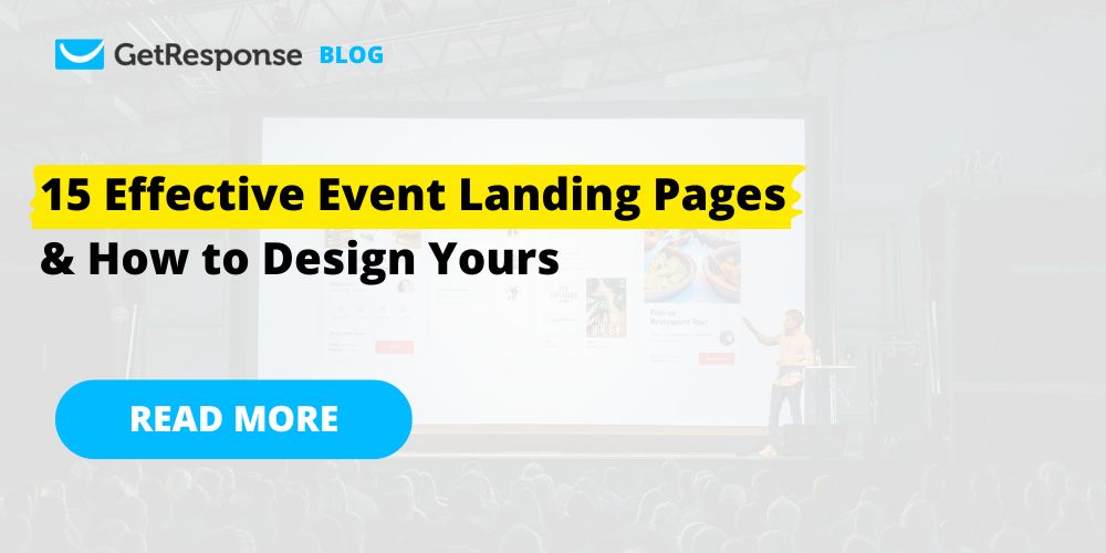 15 Effective Event Landing Pages & How to Design Yours