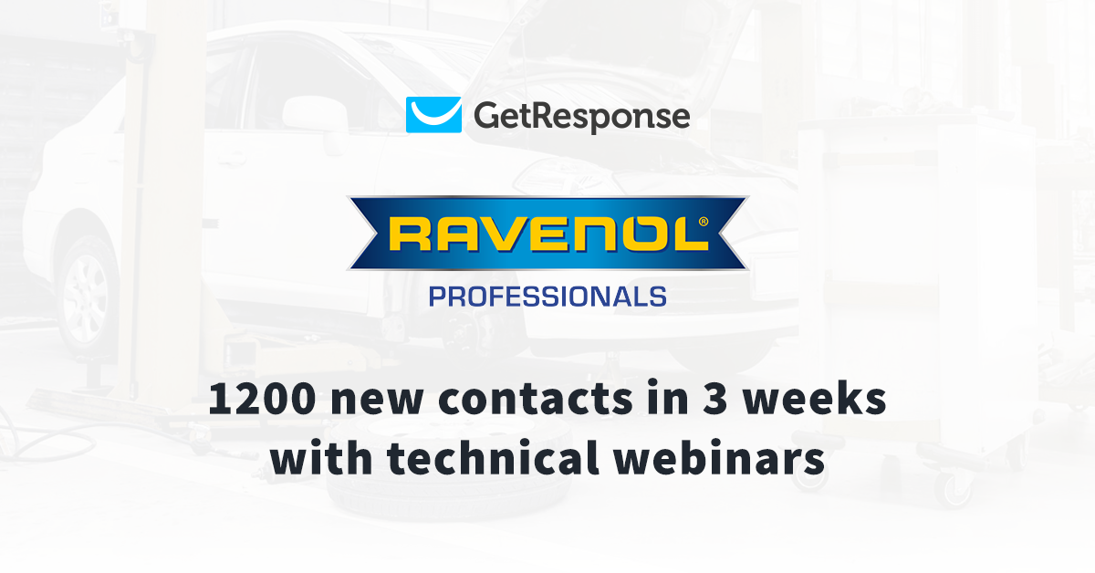 GetResponse | Ravenol case study