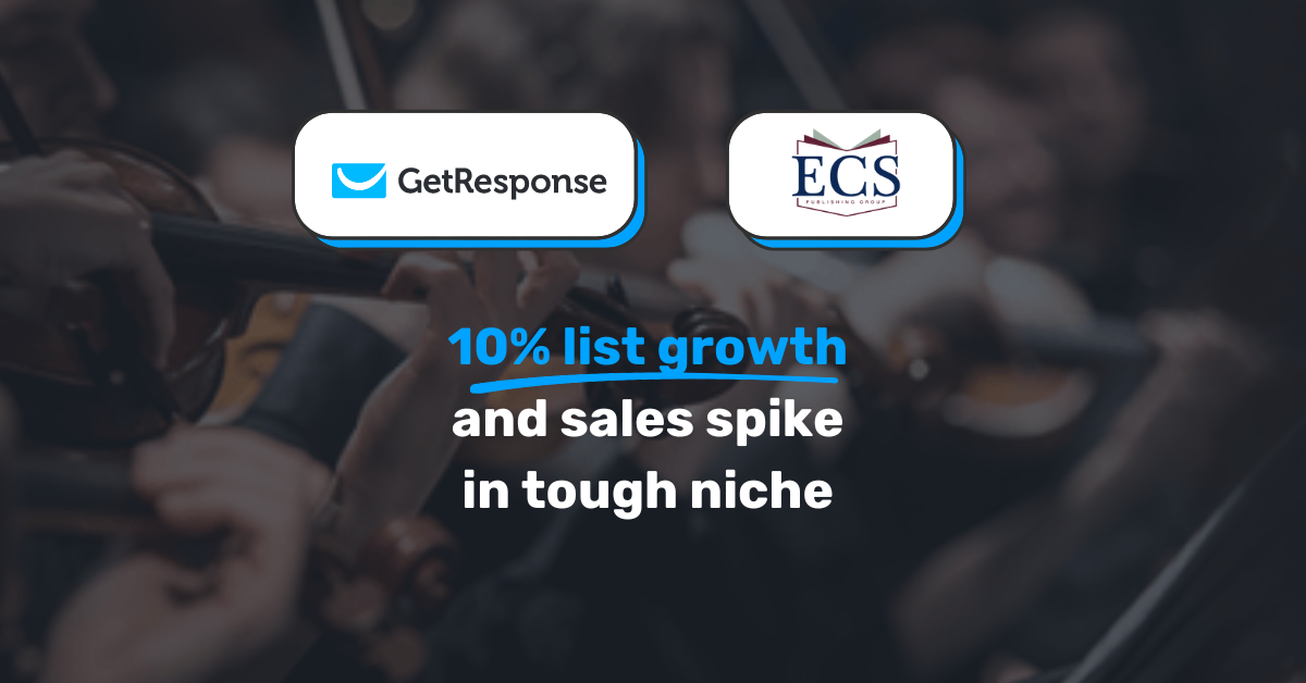 ECS Publishing Group: Case Study – GetResponse